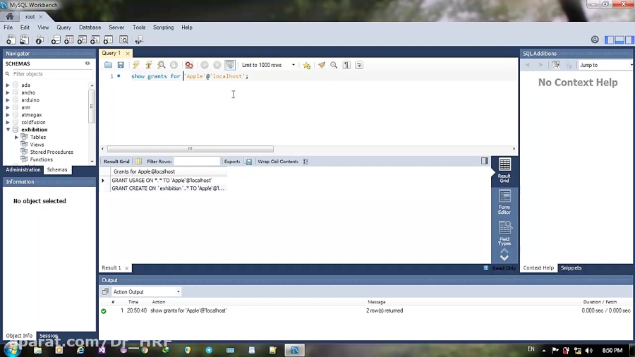 آموزش MySQL در MySQL Workbench | دکتر حمیدرضا فیاض - قسمت 6