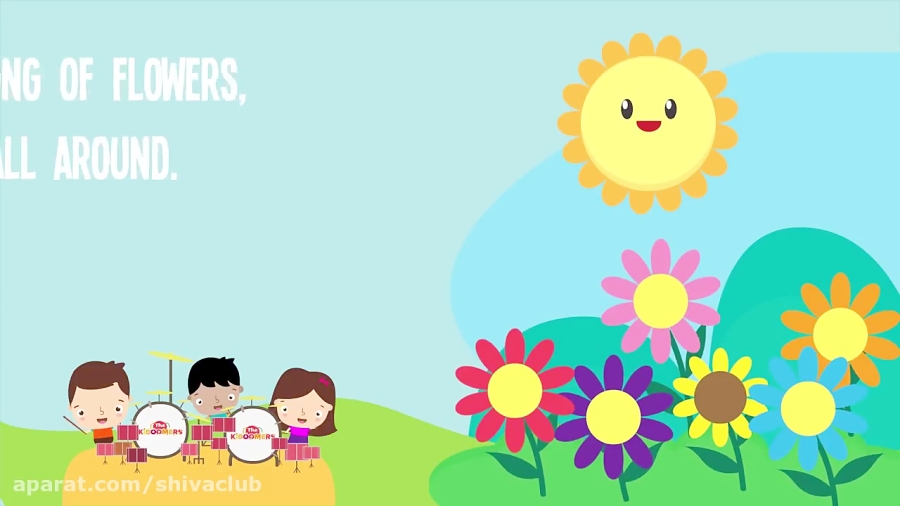 Sing a song of flowers, Spring, the kiboomers