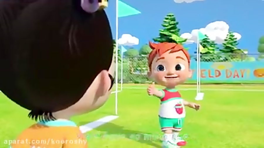 انیمیشن آموزش زبان کودکان کوکوملون Field Day Song More Nursery Rhymes