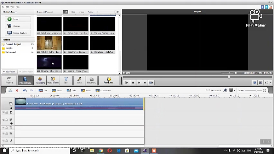 اموزش نرم افزار ویرایش فیلم با avs editor