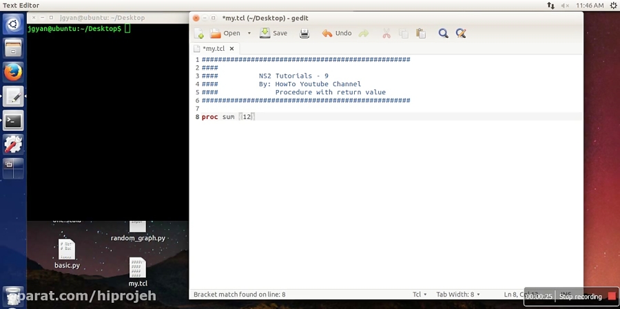 How to Return Single-Multiple Values from Procedure in TCL - NS2