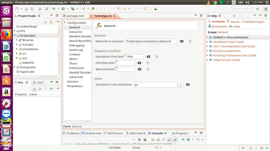 How to create your first OMNET project with INET....Easy steps