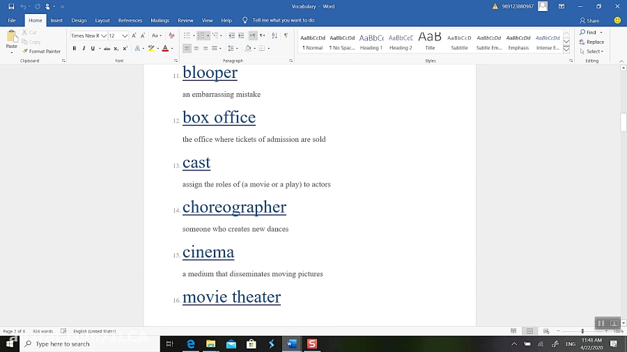Writing Intermediate Session 08