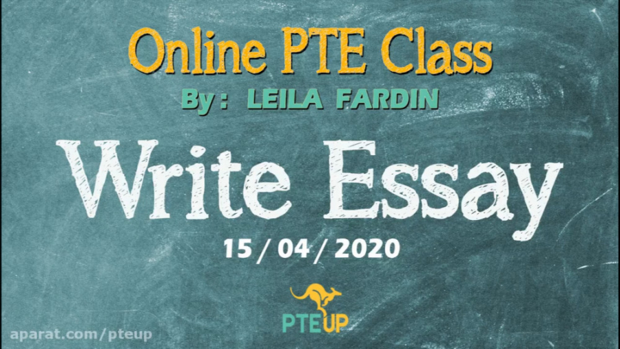 Online PTE class - Write Essay feedback (part 3) - 15/04/2020