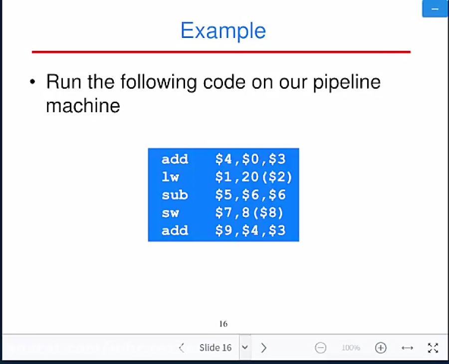 معماری کامپیوتر - فصل چهارم- پایپ لاین- نشست دوم: جزئیات