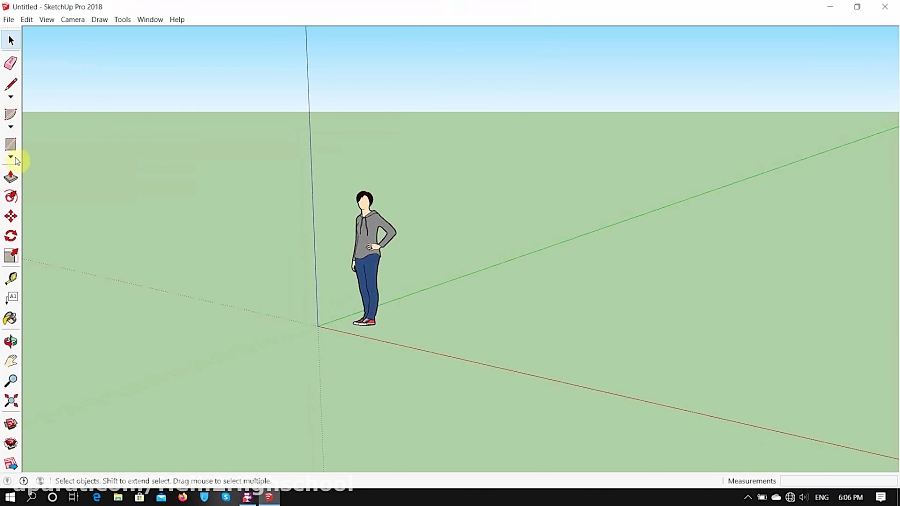 آموزش نرم افزار SketchUp جلسه اول