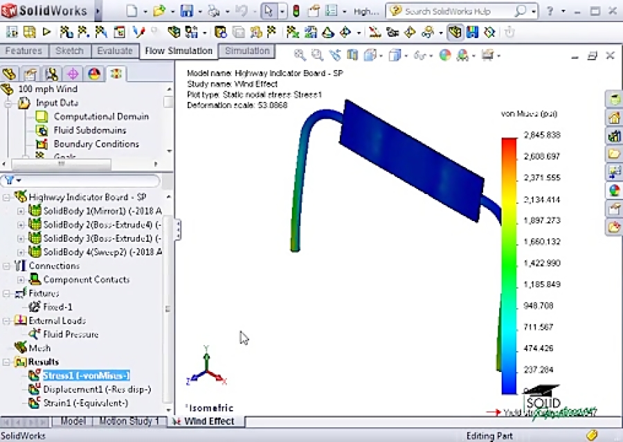 11.FEA Load Transfer - 6.Applying Fixtures in Simulatio