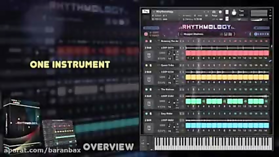 معرفی وی اس تی ساخت ریتم Sample Logic RHYTHMOLOGY در این ویدئو