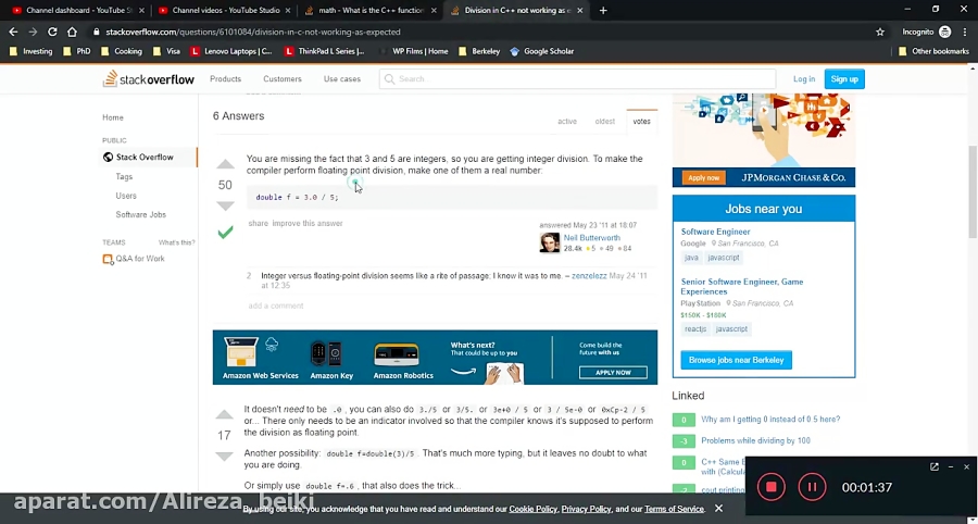 Introductory C for OpenFoam Users 4 - Some Basic Math Operations