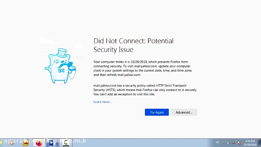 حل مشکلPotential Security Issue