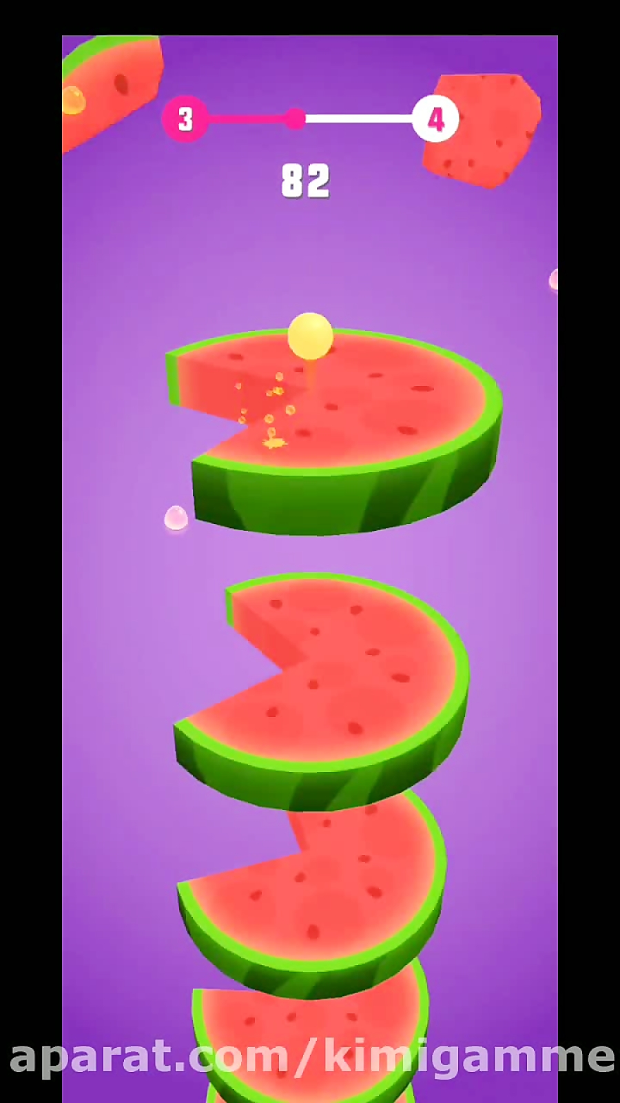 پرو گیمینگ بازی helix crush