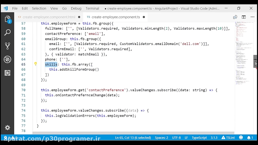 21 Angular dynamic forms tutorial
