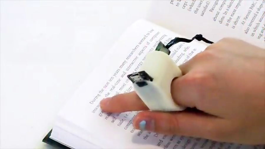 FingerReader - Wearable Text-Reading Device from Fluid