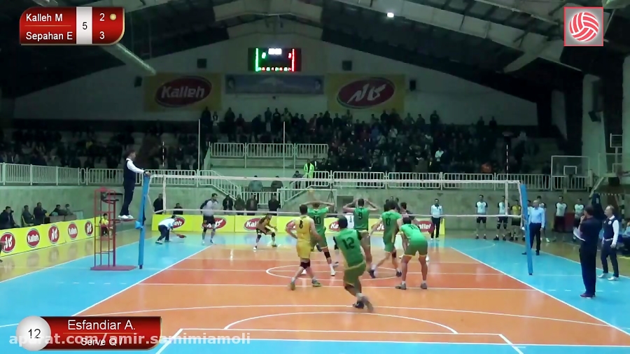 amir samimi analyzer ( serve in skill detail )