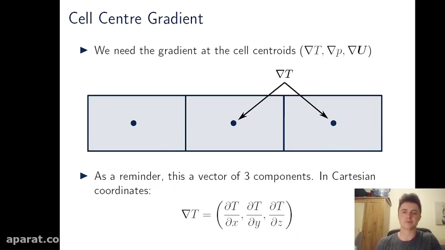 اسکیم‌های Green-Gauss Cell-Based و Node-Based Gradient