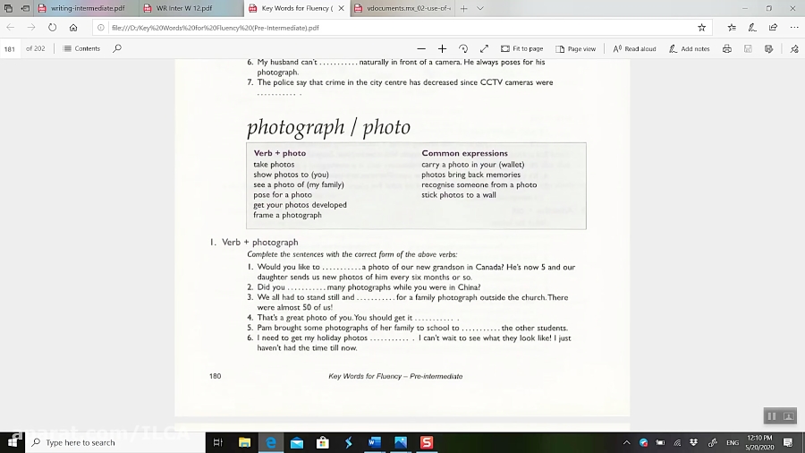 Writing Intermediate Session 12