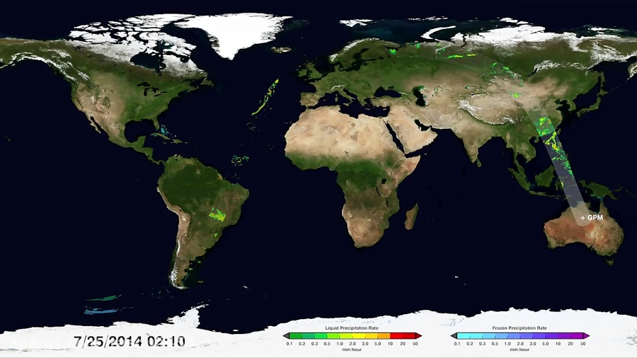 NASA’s Global Tour of Precipitation in Ultra HD (4K)