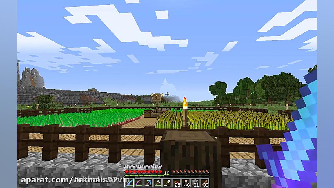 بازی minecraft پارت 10