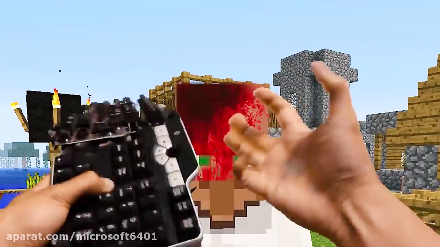 THE ANGRY STEVE - MINECRAFT - استیو خشمگین - ماین کرفت ( ته خنده ...