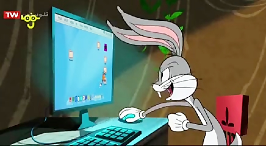 کارتون | باگز خرگوشه - باگز کامپیوتری