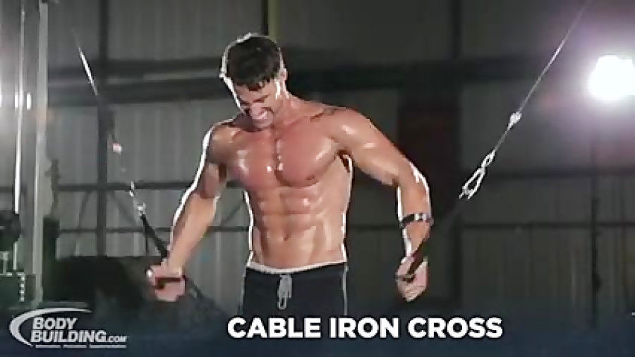 کراس اوور آهنی (آیرون کراس اوور) / Cable Iron Cross