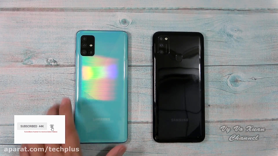 مقایسه سرعت و دوربین گلکسی A51 و گلکسی M21