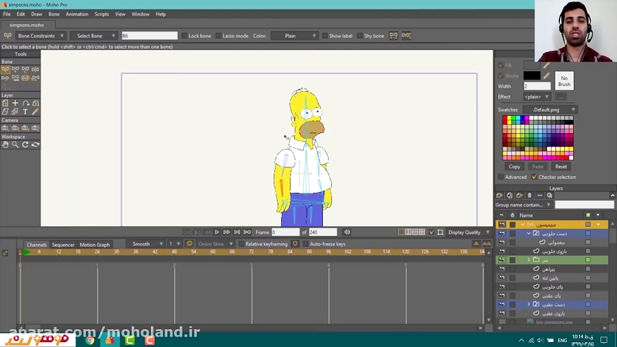 14 - استخوان گذاری پیشرفته ( Smart bone) در موهو