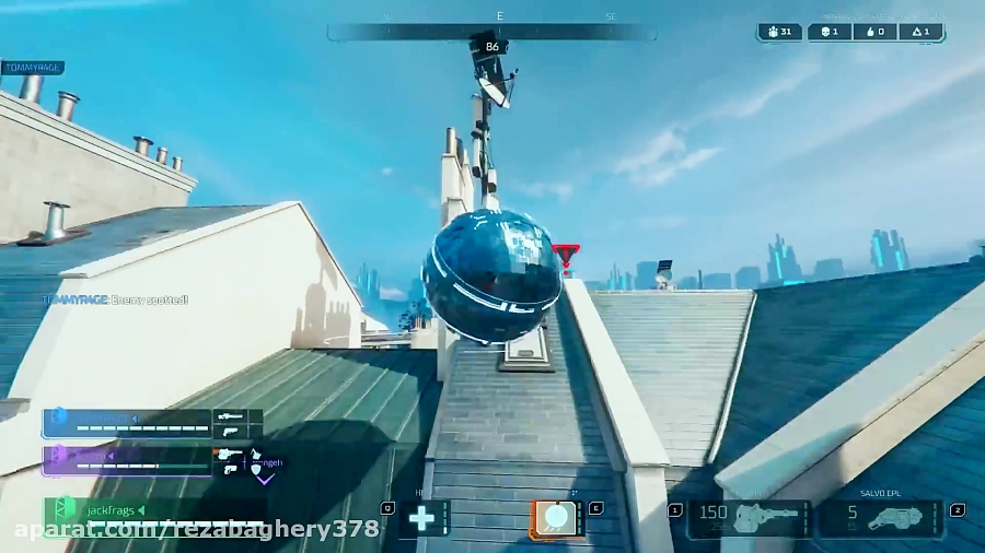 گیم پلی بازی hyperscape