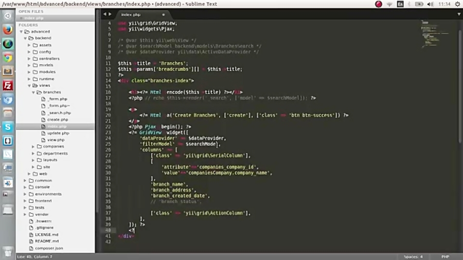 Yii2 Lesson - 16 Ajax Search With the GridView