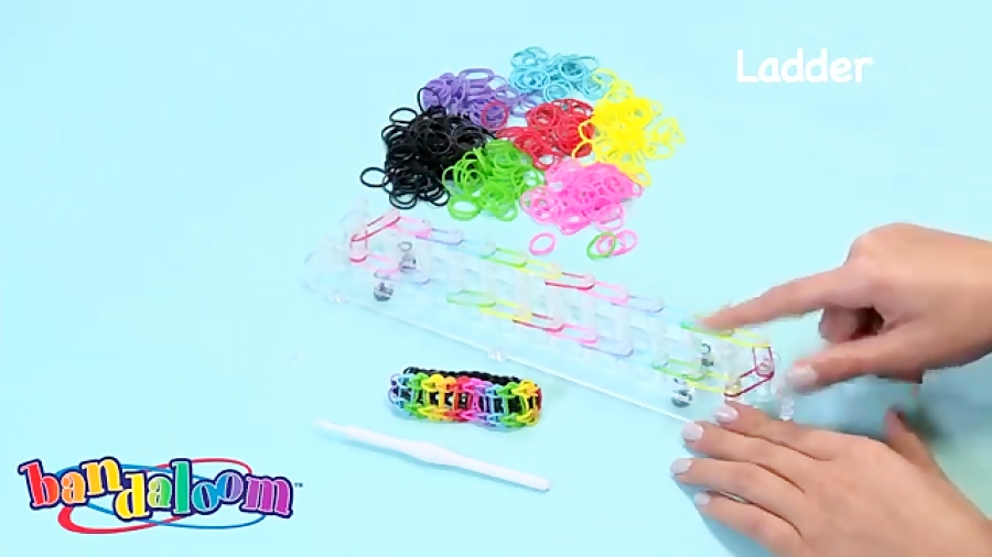 Bandaloom: How to Make a Ladder Bracelet.
