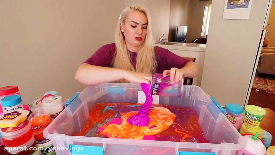 اسلایم - مخلوط کردن همه اسلایم ها