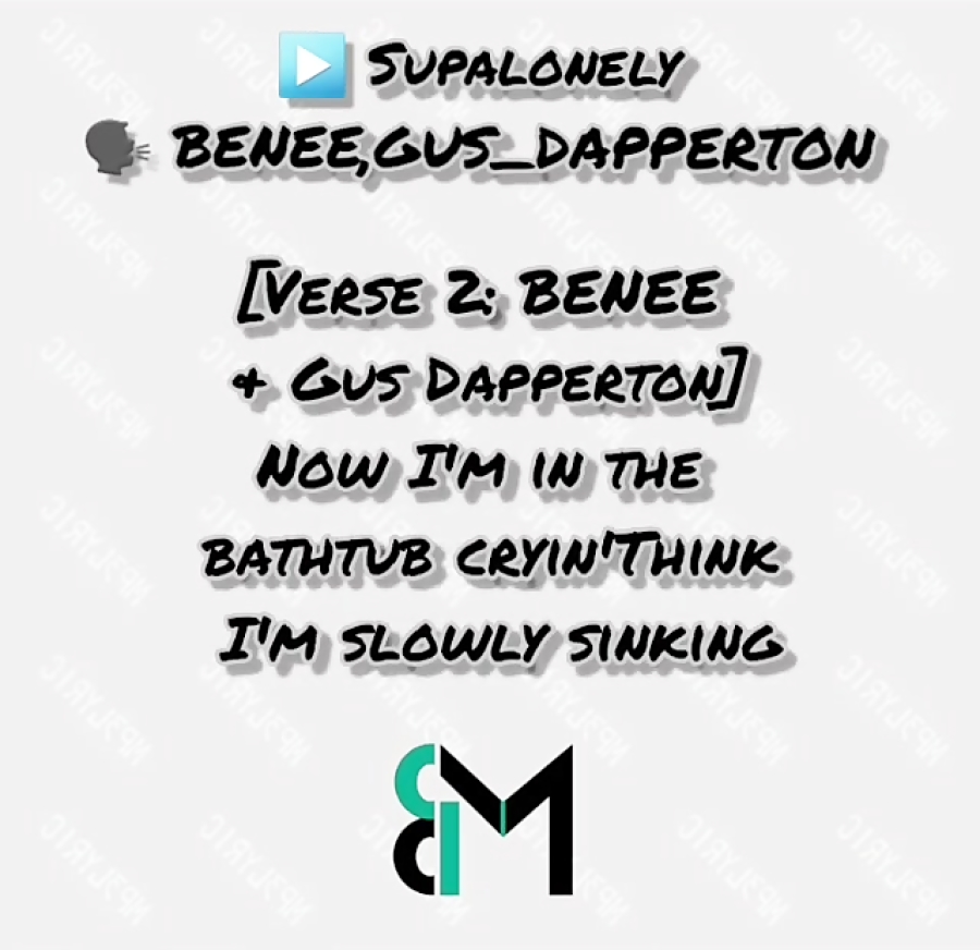 Supalonely - BENEE, GUS DAPPERTON