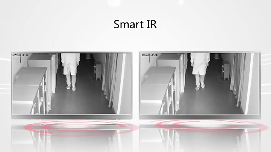 ویژگی Smart IR دوربین مدار بسته تحت شبکه UNIVIEW