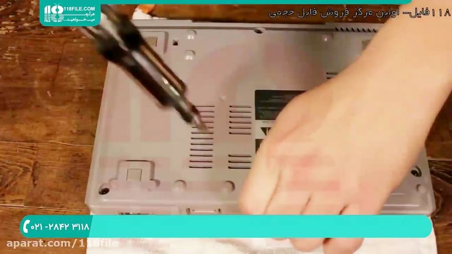 آموزش تعمیر کنسول بازی تعمیر پلی استیشن 1 رفع مشکل خطای خواندن دیسک