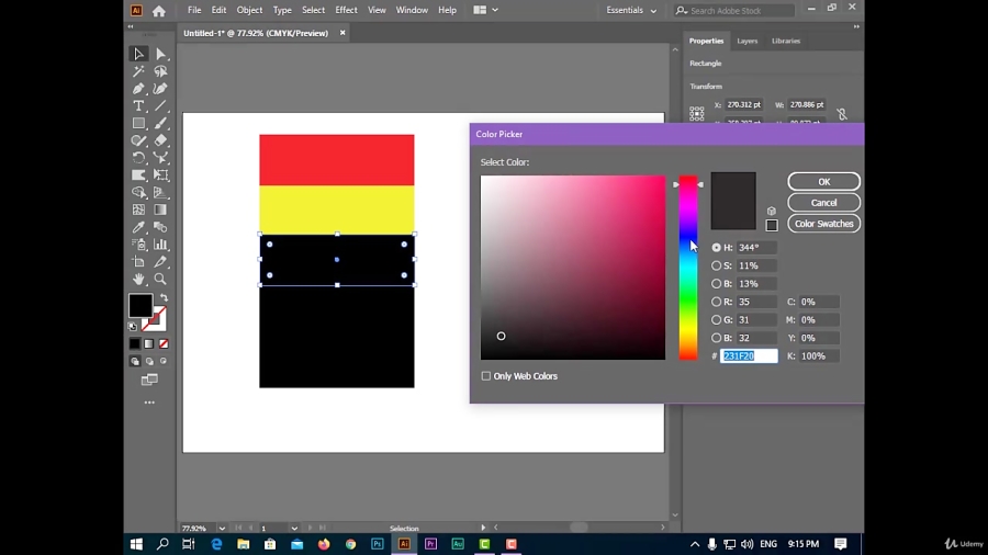 21_آموزش ایلستریتور_Shape effects