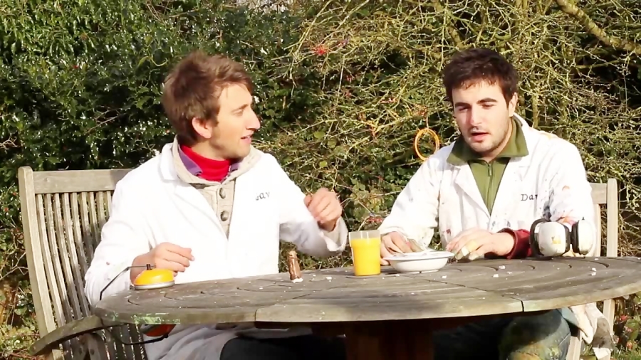 Day 2 - Exploding Bowl of Cereal - The Slow Mo Guys