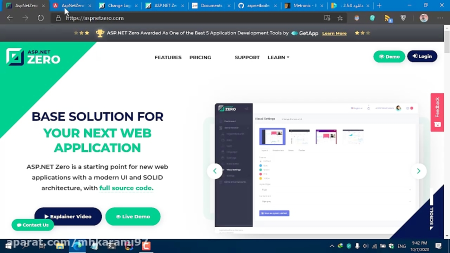 آموزش AspNetZero (قسمت 01) (معرفی و دانلود)