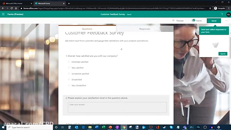 How to use Microsoft Forms to Create Surveys Quizzes