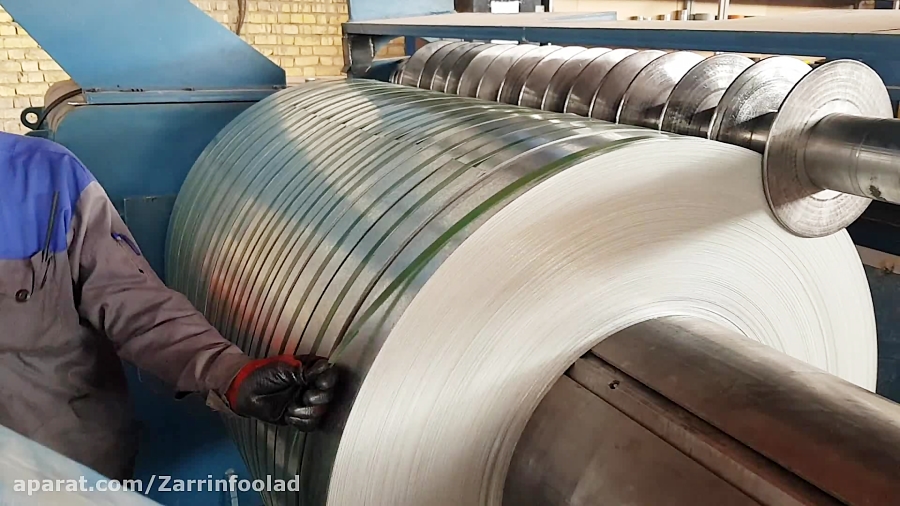 تسمه کشی ورق نواربر شده