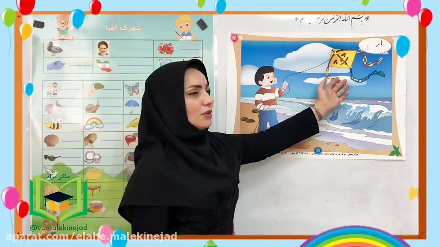 آموزش نشانه اَ