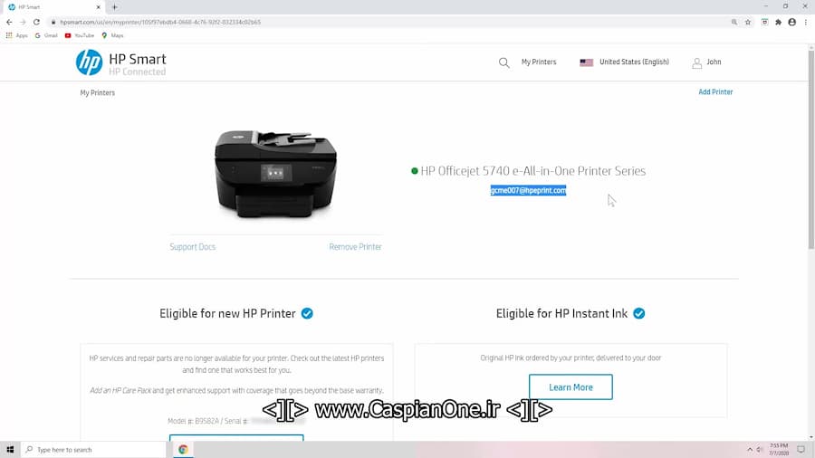 How to Change Your Printer Email Address from HP SMART _ HP Printers