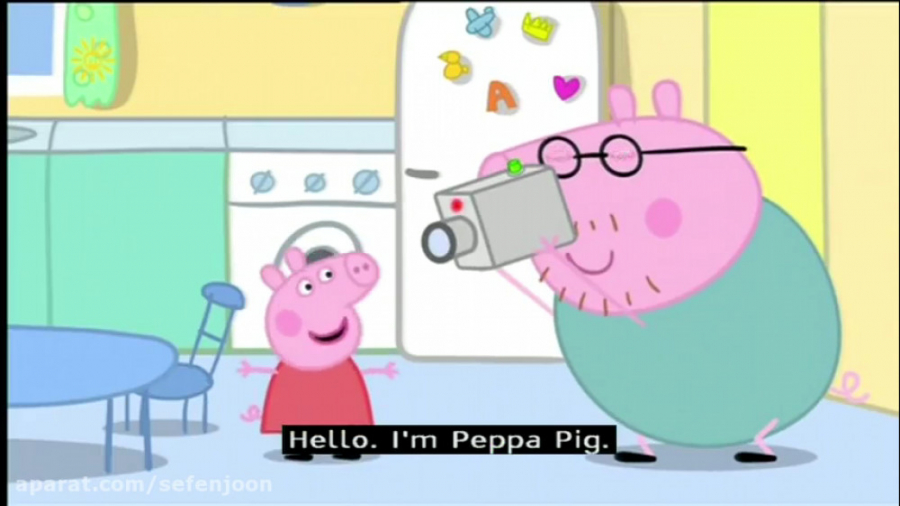 کارتون پپا پیگ با زیرنویس انگلیسی - قسمت 51 - peppa pig - Daddy's Movie ...