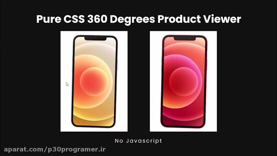Pure CSS 360 Degrees Product Viewer - 360 degree image rotation in html5