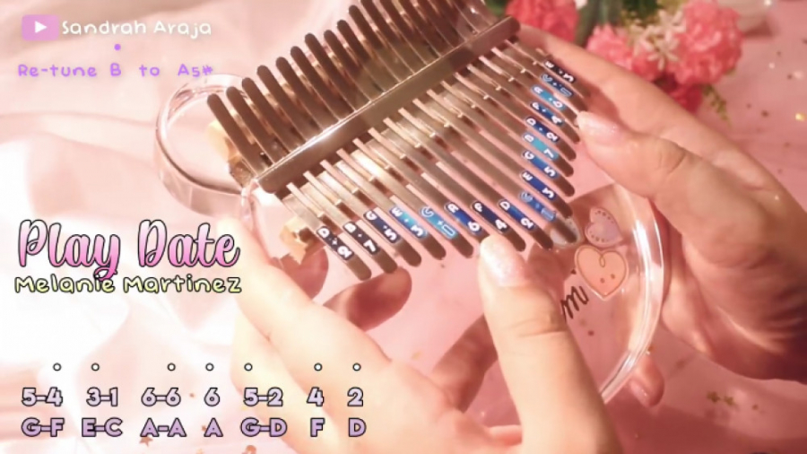 Melanie Martinez - Play date || Kalimba Cover with Tabs • First Post