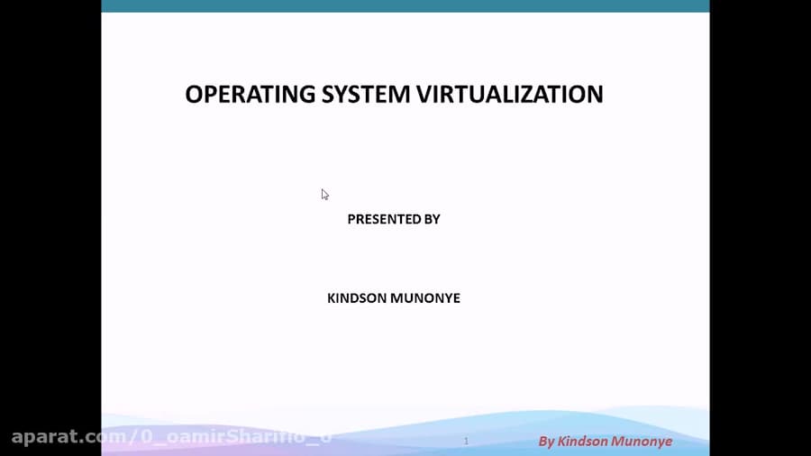 Operating Systems Virtualization
