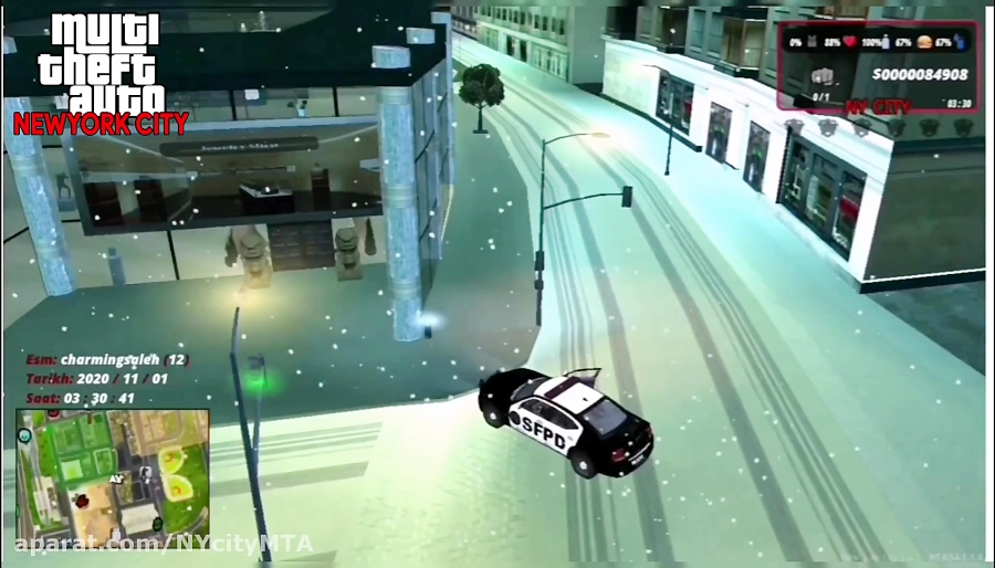 بهترین سرور MTA یعنی [NEWYORK CITY]