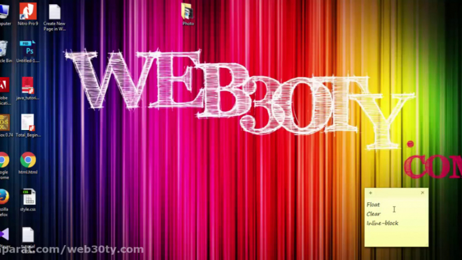 آموزش float و clear در CSS