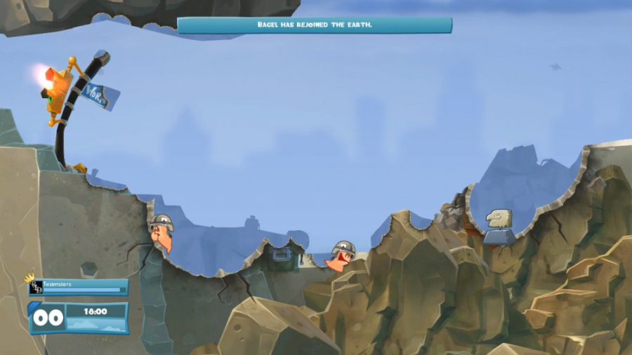 گیم پلی بازی جذاب Worms W.M.D