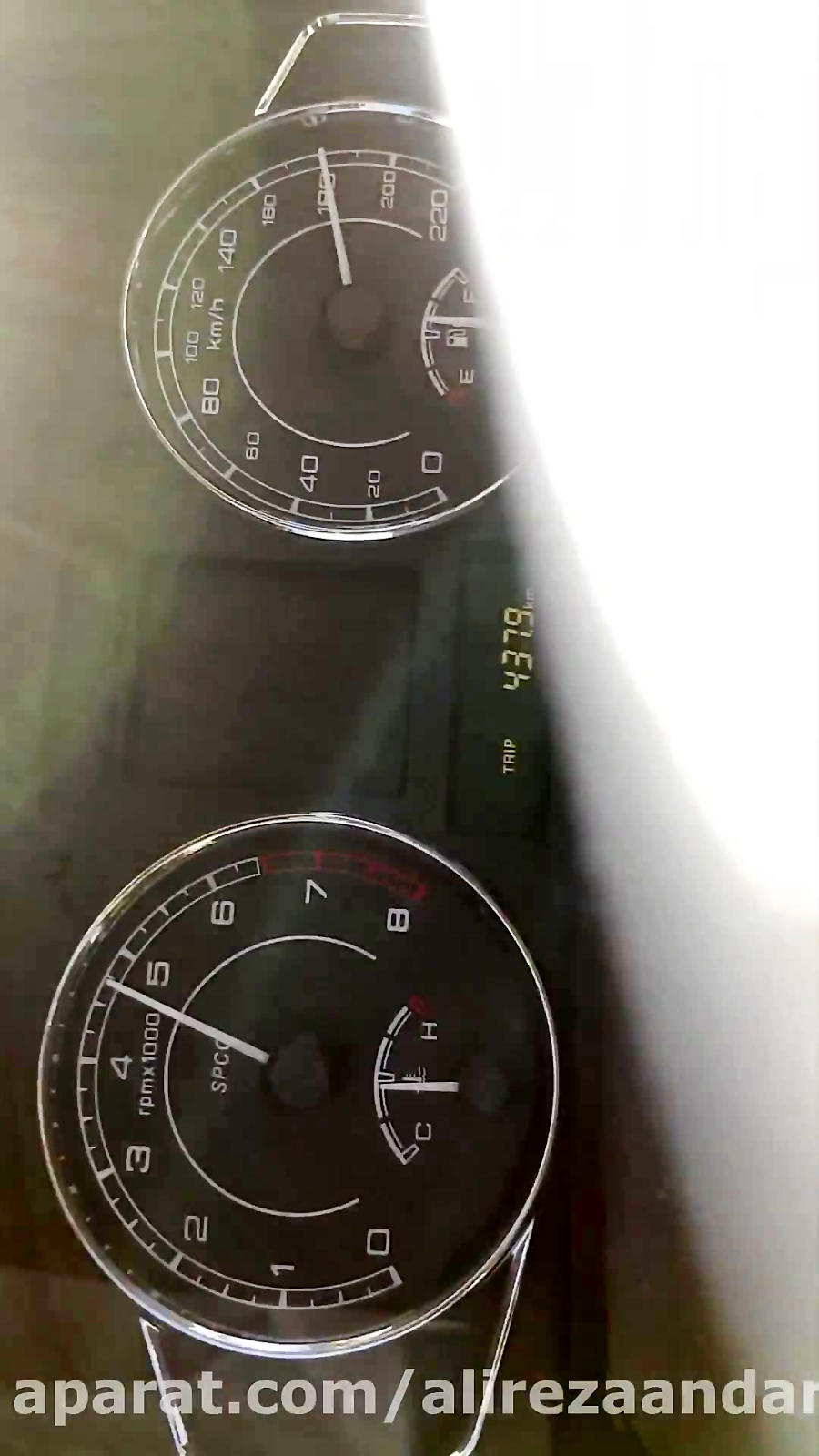 حداکثر سرعت پارسTU5 ME17 بوش با دنده5مسیرکفی مدل98