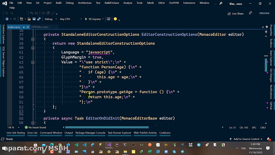 Visual Studio 2019 v16.8 Preview 2 Releases New Features